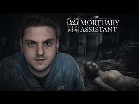 BU MORG LANETLİ! TEDY YAYINDA THE MORTUARY ASSISTANT OYNUYOR!