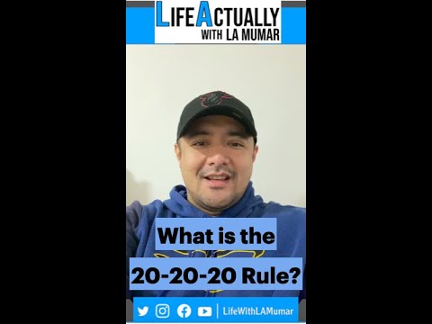 Level Up Episode 1 - 20-20-20 Rule - YouTube