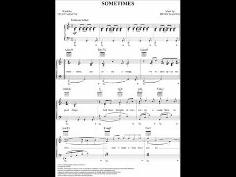 Sometimes written by Henry Mancini covered by Kathy Crinion - YouTube