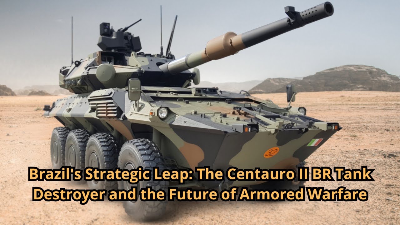 Brazil's Strategic Leap The Centauro II BR Tank Destroyer and the ...
