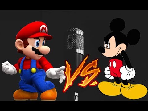 Mario VS Mickey Mouse( Battle Rap Encounters) - YouTube