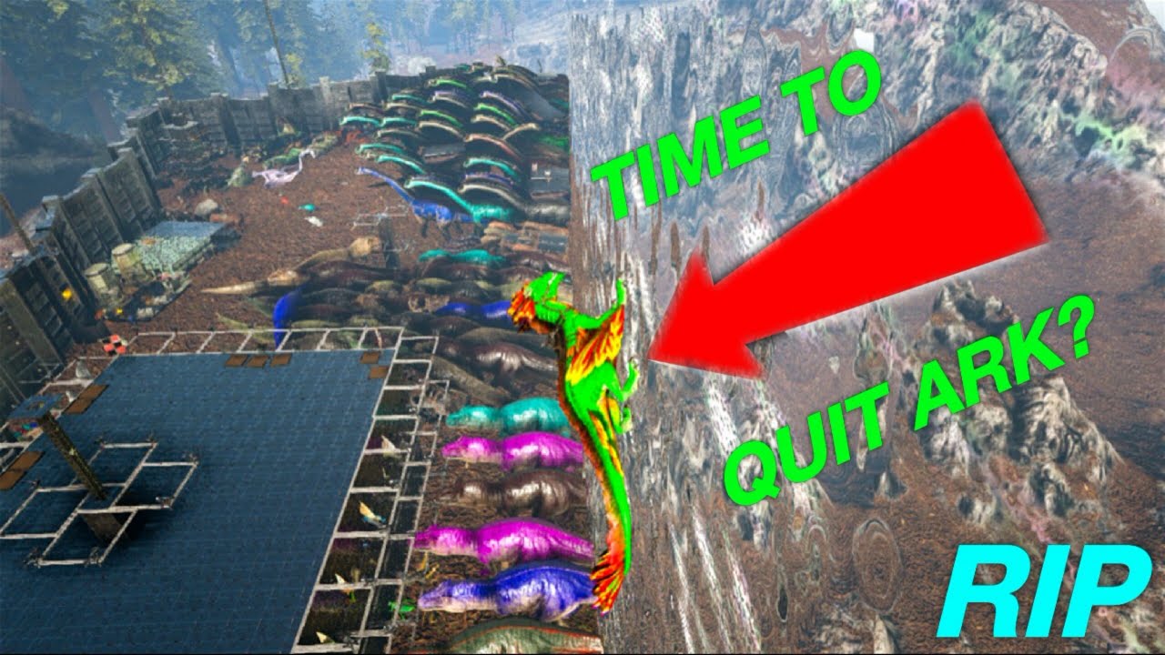 Ark: Time to finally quit?!?( insided, wiped, glitches )(10k special ...