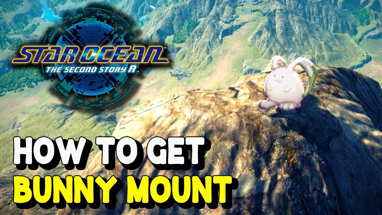 Star Ocean The Second Story R How to unlock BUNNY MOUNT (Bunny Call ...