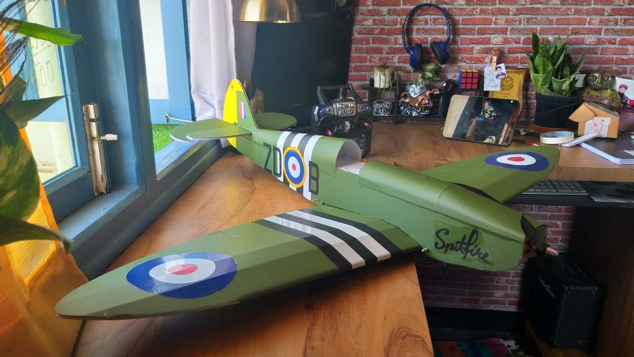 FT Spitfire RC airplane build video | Final Part - YouTube