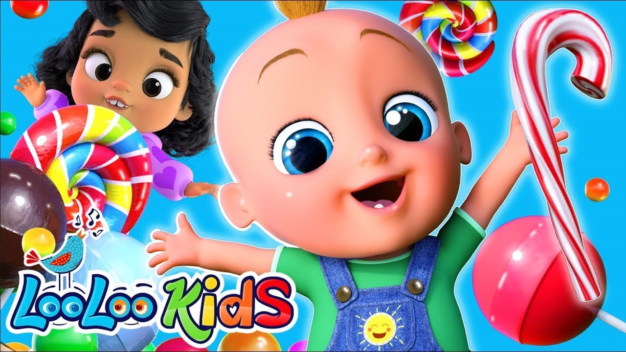 Lollipop Fun + Colors Song | Sweet and Colorful Kids Songs by LooLoo ...