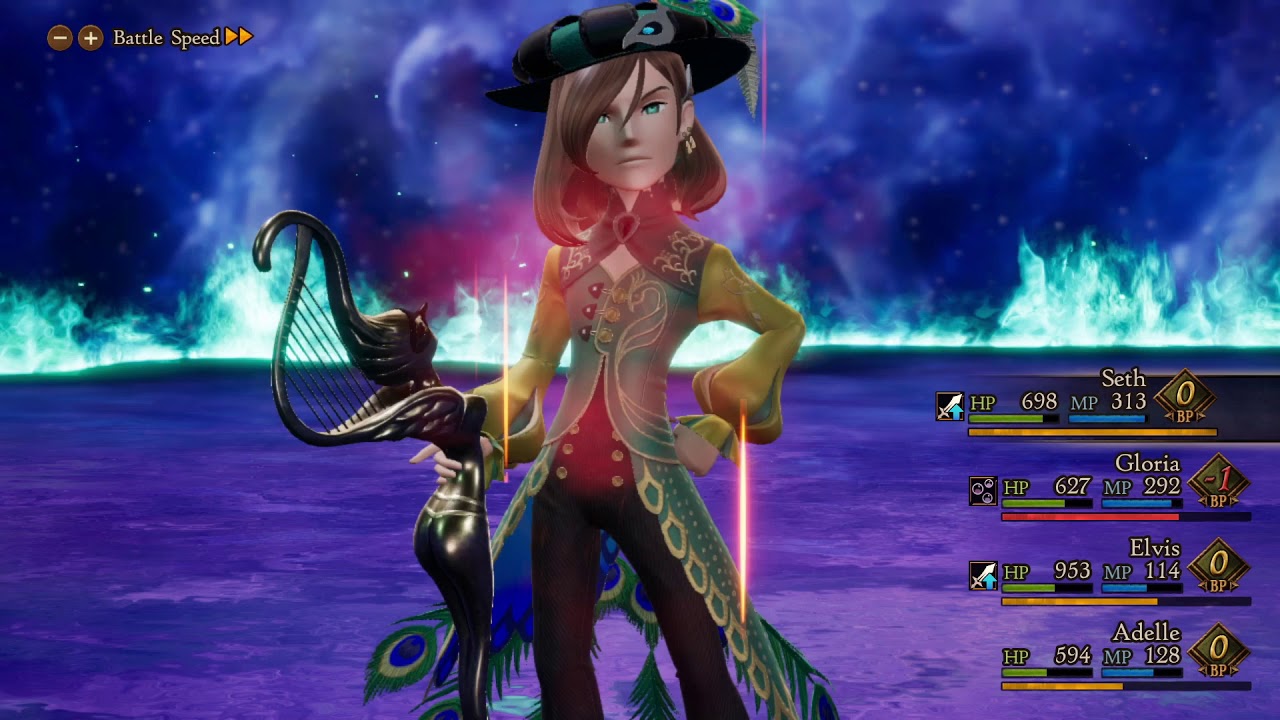 Bravely Default 2 [FINAL DEMO] - Orpheus Bard Asterisk Boss [Low ~Level ...