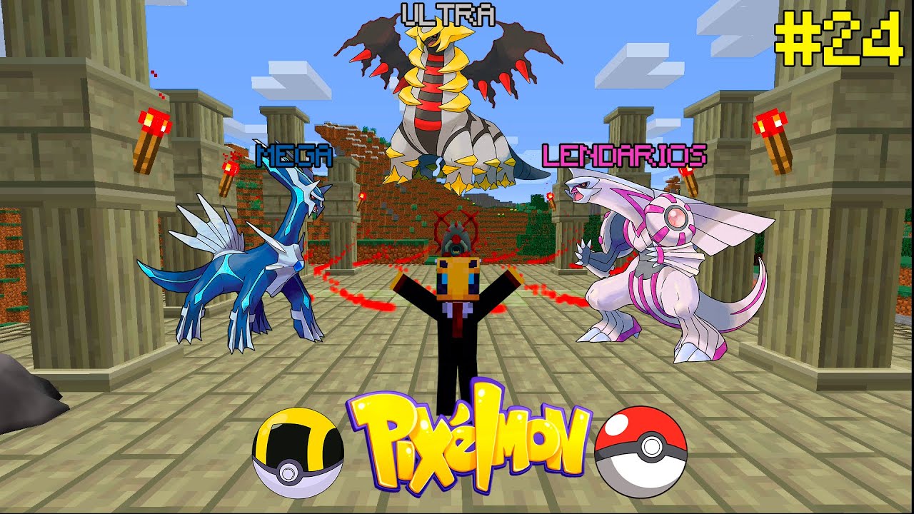 COMO INVOCAR E CAPTURAR O POKÉMON CRIADOR DO ESPAÇO PALKIA - MINECRAFT ...