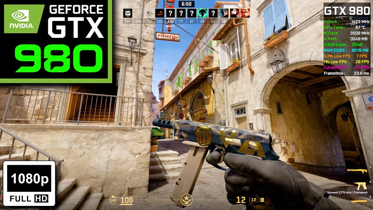 Counter-Strike 2 | GTX 980 4GB | Ultra High Graphics Gameplay in 1080p ...