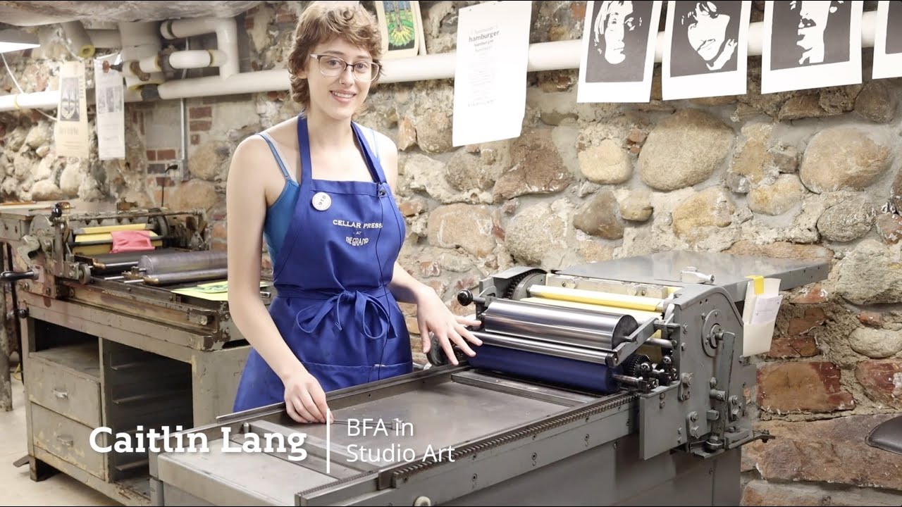 Cellar Press Vandercook SP15 - YouTube