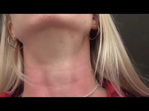 Neck Fetish Woman Adam's Apple Is Important 