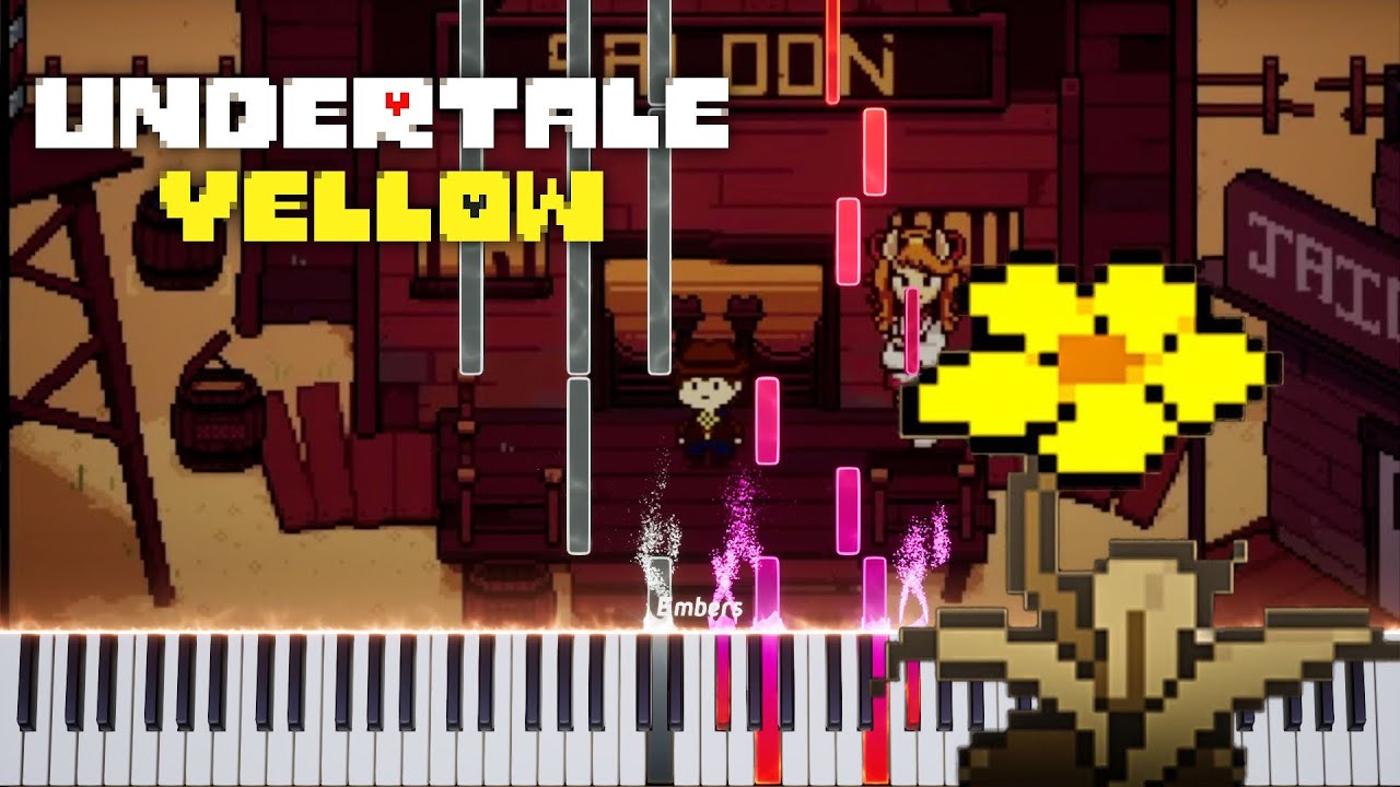 Undertale Yellow – Blossom (Piano Tutorial & Sheet) - YouTube