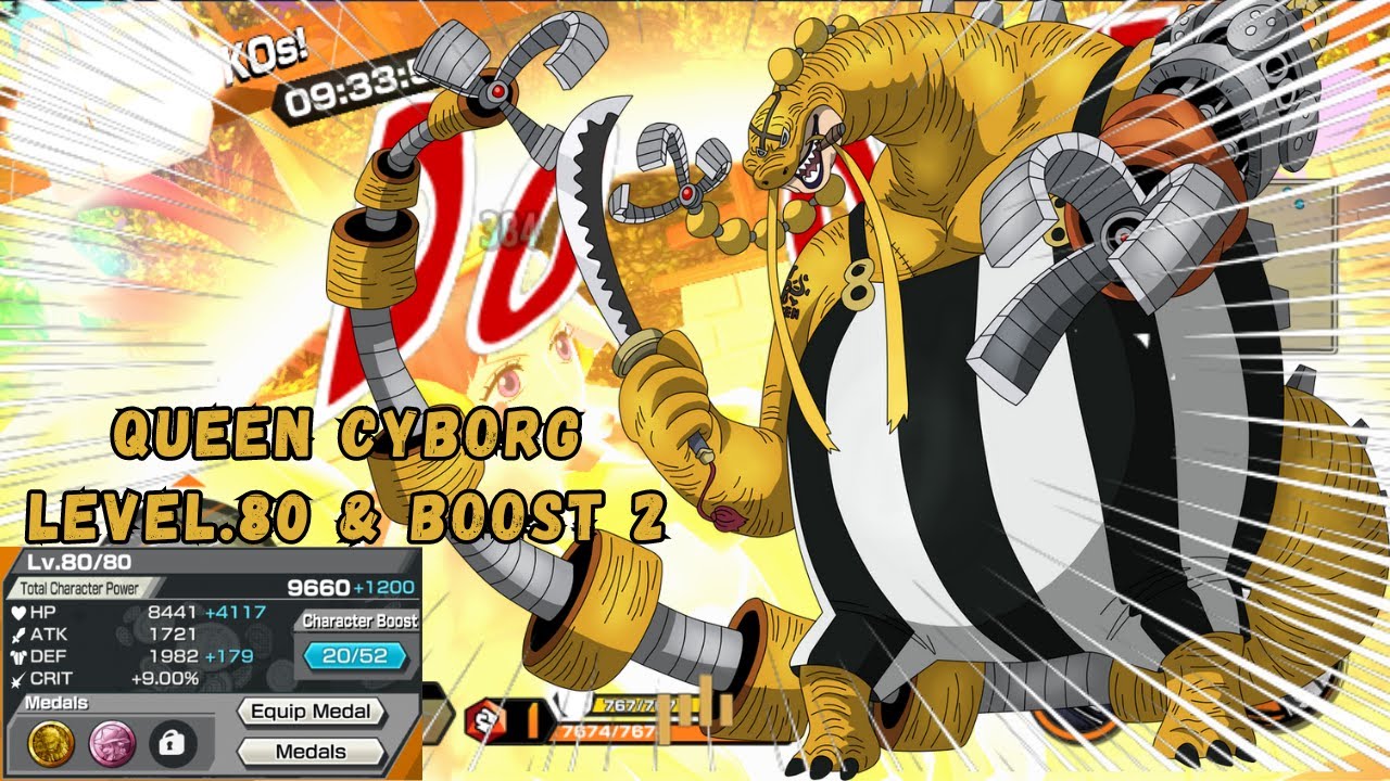 QUEEN CYBORG META COUNTER NIKA & LAWKID !! ONE PIECE BOUNTY RUSH - YouTube