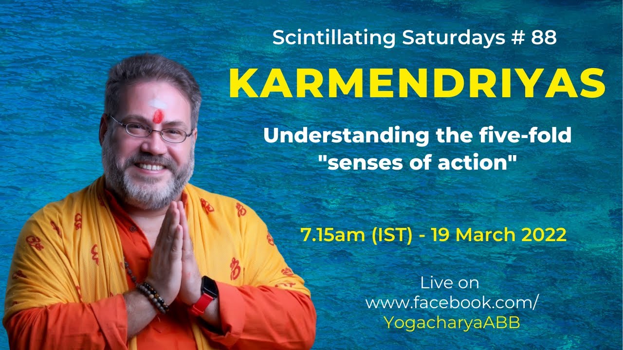 Karmendriyas: Understanding five fold "senses of action": Scintillating ...