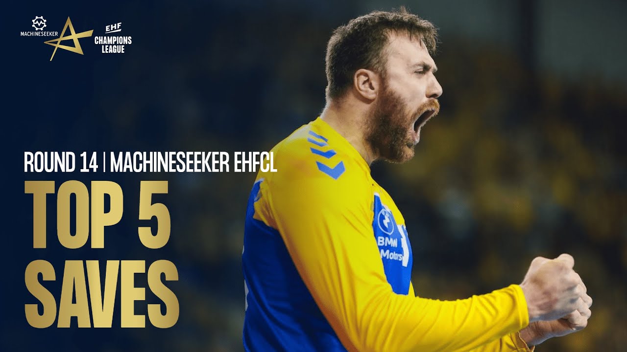 ANDY WOLFF, THE KING IN GOAL | TOP 5 SAVES | Round 14 | Machineseeker ...
