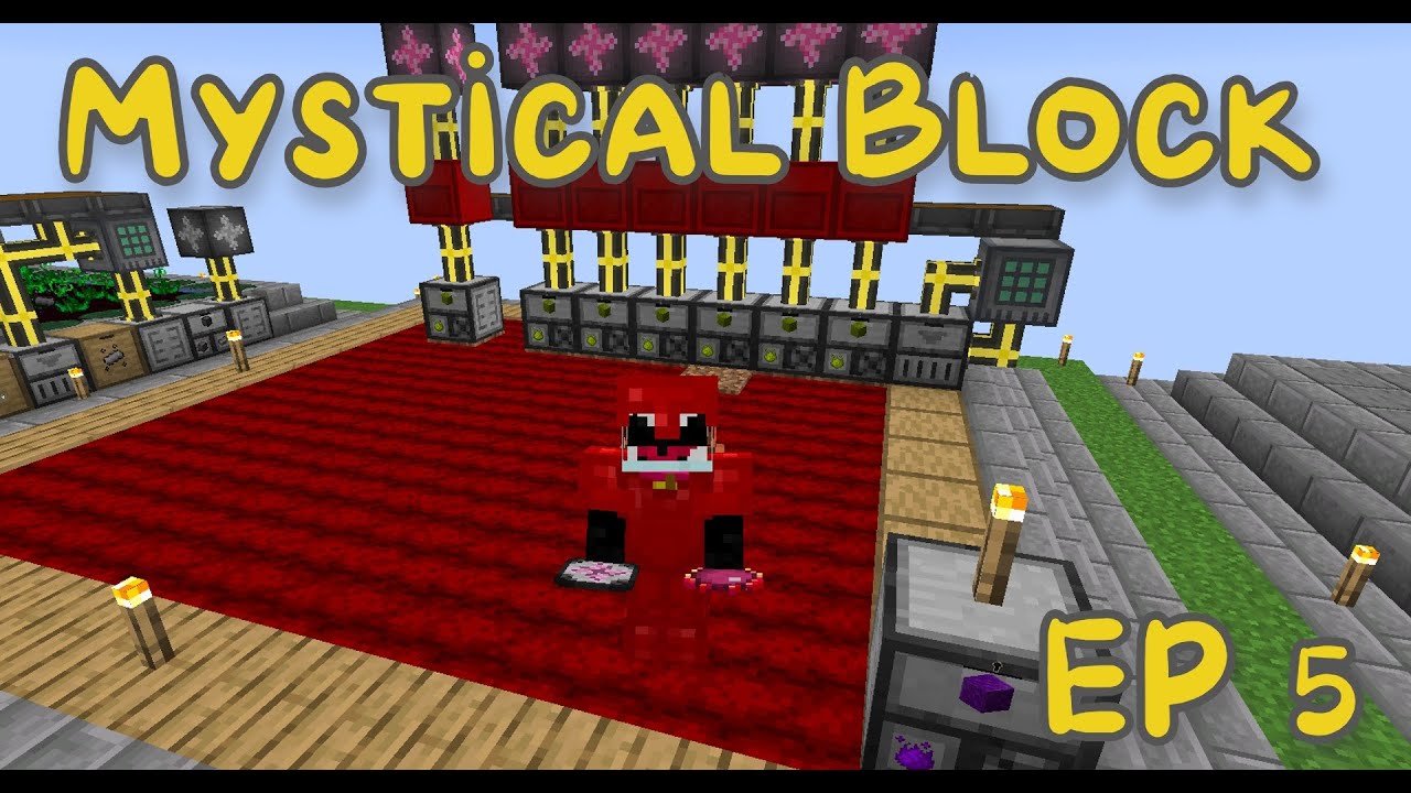 Mystical Block | Getting Started with Project E and new Inferium farm ...