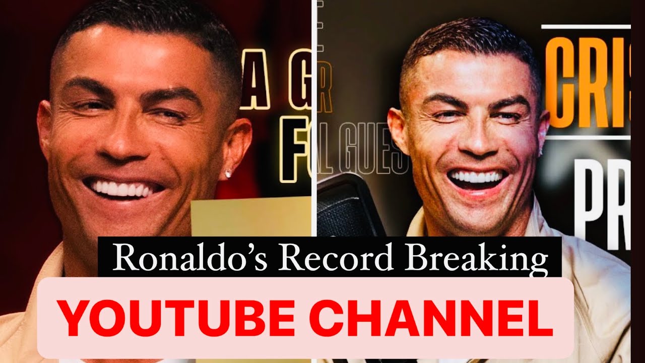 😱 Cristiano Ronaldo YouTube Channel NEW HUGE Records | UR Cristiano ...