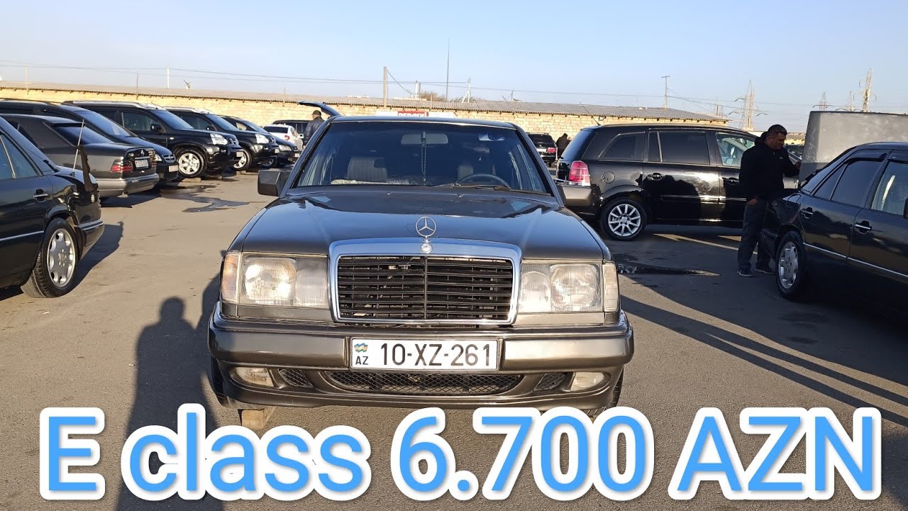 Mercedes E class 1991 mator 2.3 Sade.Qiymeti 6.700 AZN Sumqayit maşin ...