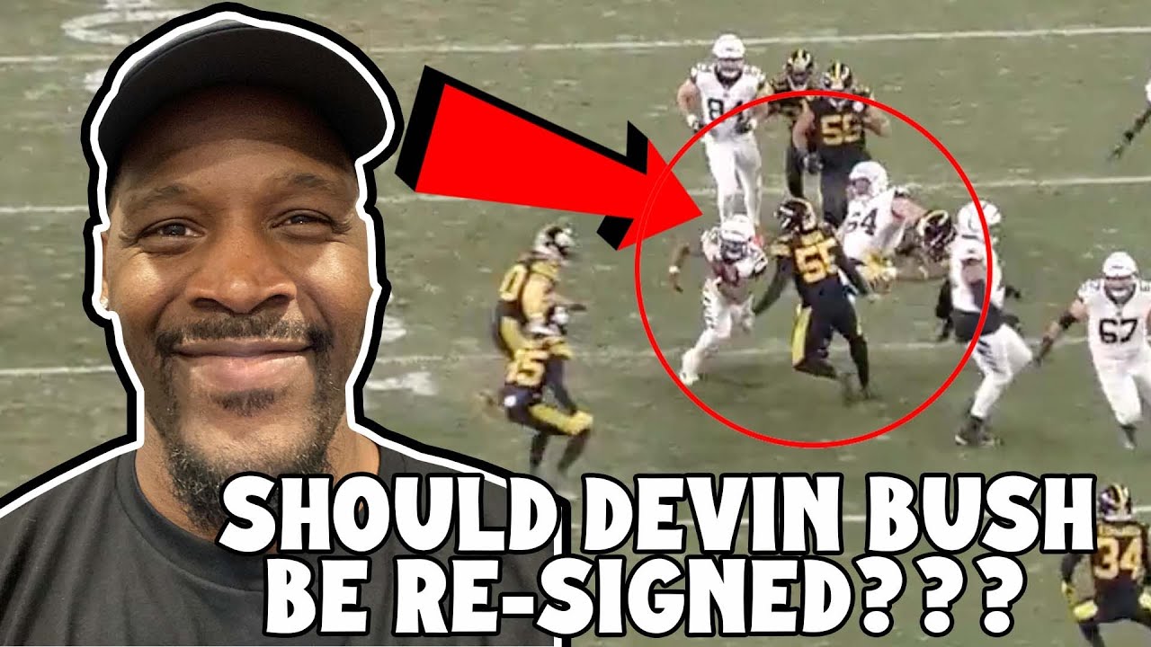 Should The Pittsburgh Steelers Re-Sign Devin Bush? (Master Moats Film ...