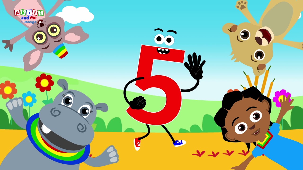 Ready, Set, COUNT!! Easy as 1,2,3 | Learn to Count with Akili | African ...