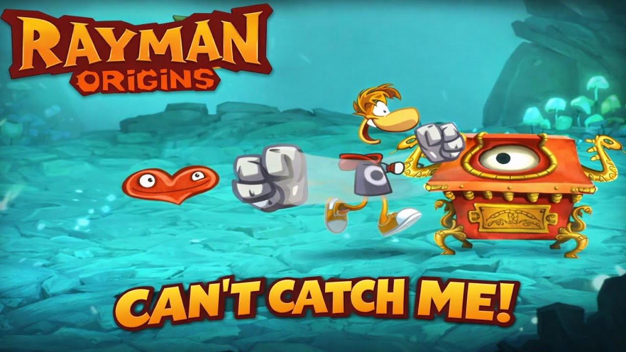 Can't Catch Me! | Rayman Origins | Walkthrough, Gameplay, No Commentary, 4K - YouTube
