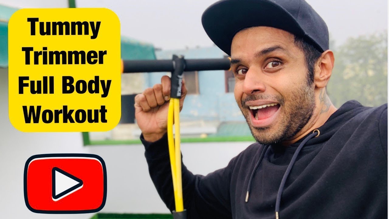 Spike Tummy Trimmer Exerciser for Waist Trimming, Abs Exercise, Bicep ...