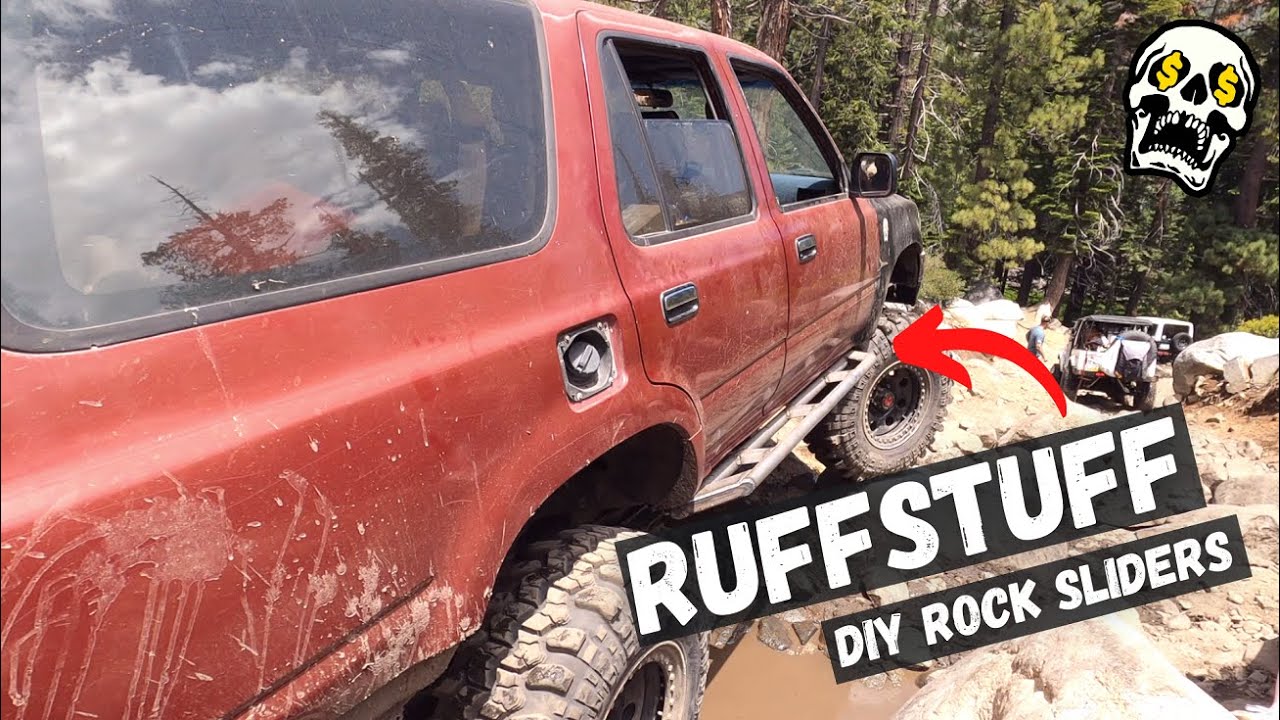 RuffStuff DIY Rock Sliders | Toyota 4Runner - YouTube