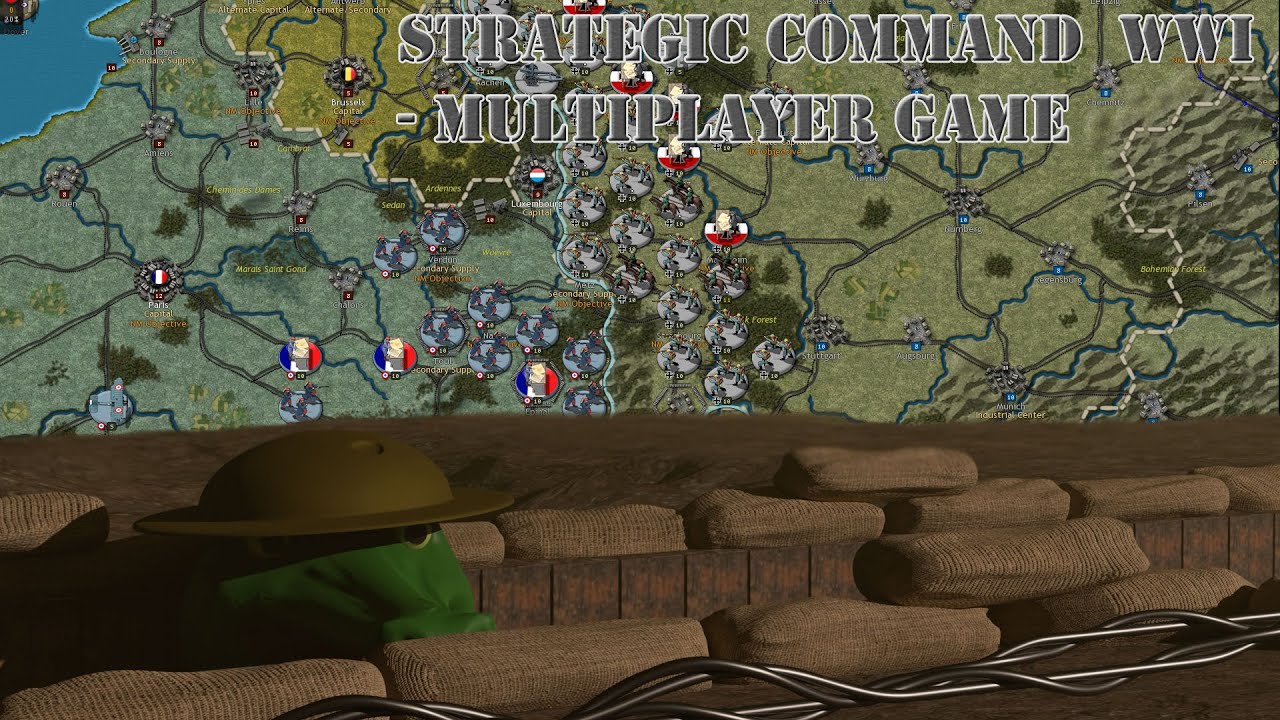 Strategic Command WWI Multiplayer game part 28 - YouTube
