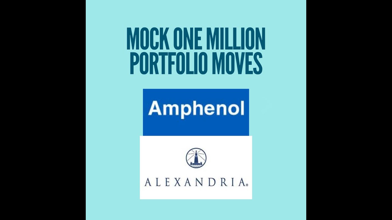 Why i bought Amphenol and sold Alexandria REIT - YouTube