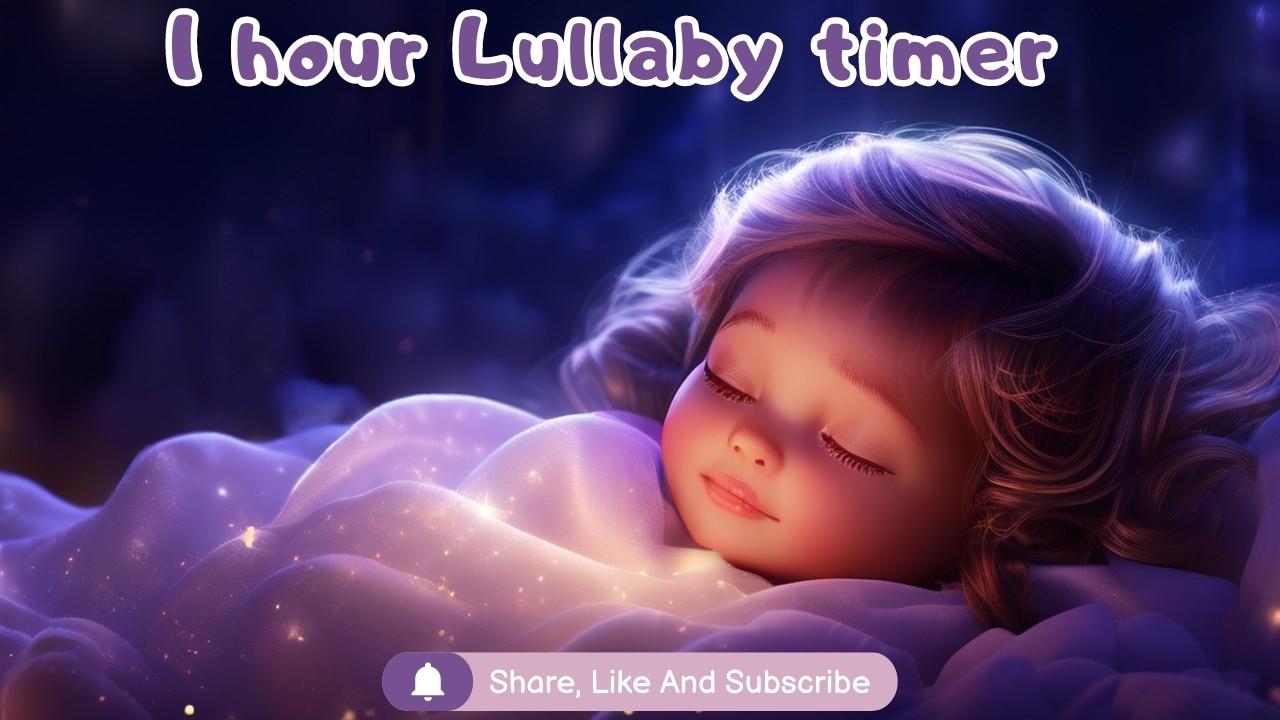 1 hour Timer|Sleep Instantly Within 3 Mins | Lullaby for Babies To Go ...