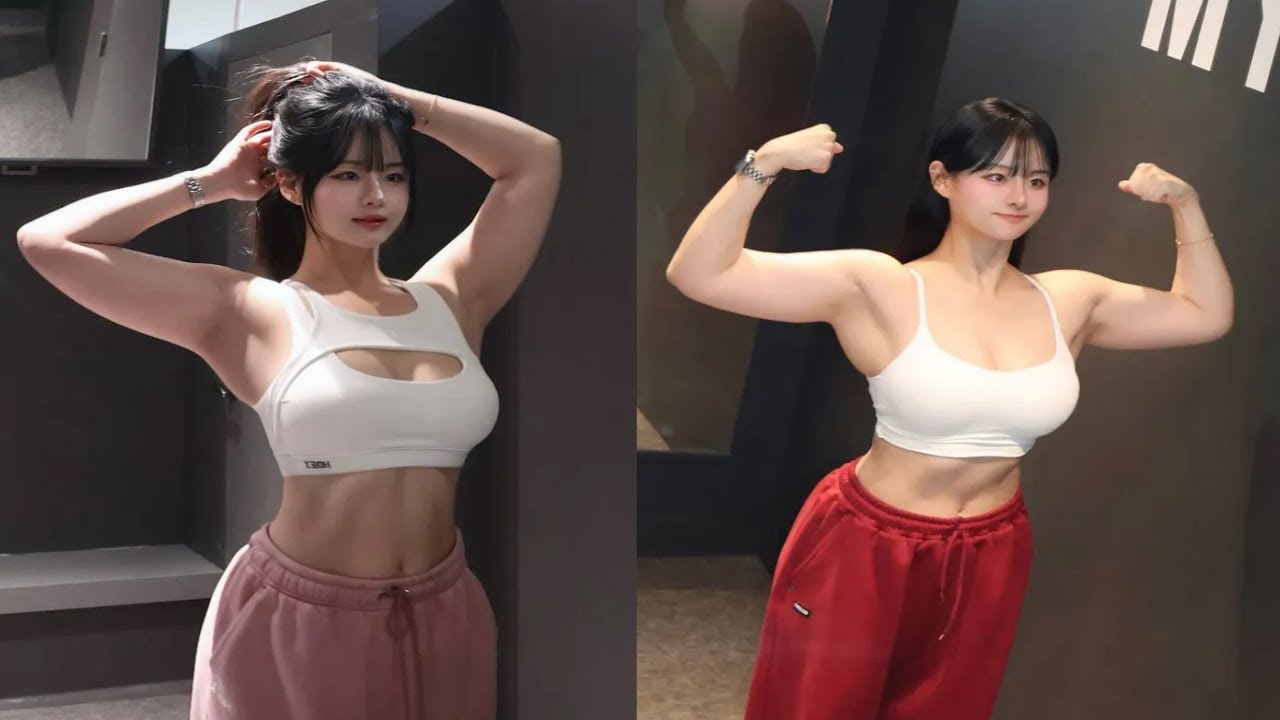 Daseul- Korean Women's Fitness Model/ Female Fitness Motivation 2024 Korean Muscular Woman - YouTube