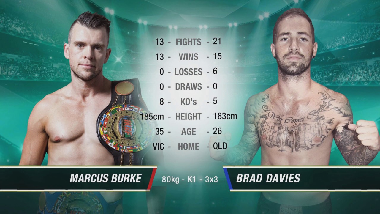 Marcus Burke Vs Brad Davies - YouTube