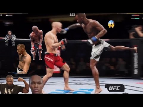 ADESANYA VS Everybody!!! UFC Full Match 1st Round knockout’s!!! #ufc ...