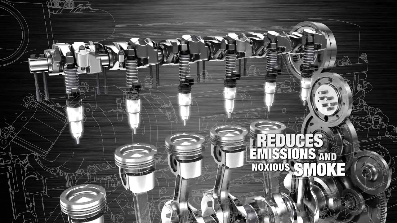 Mack diesel fuel system - YouTube