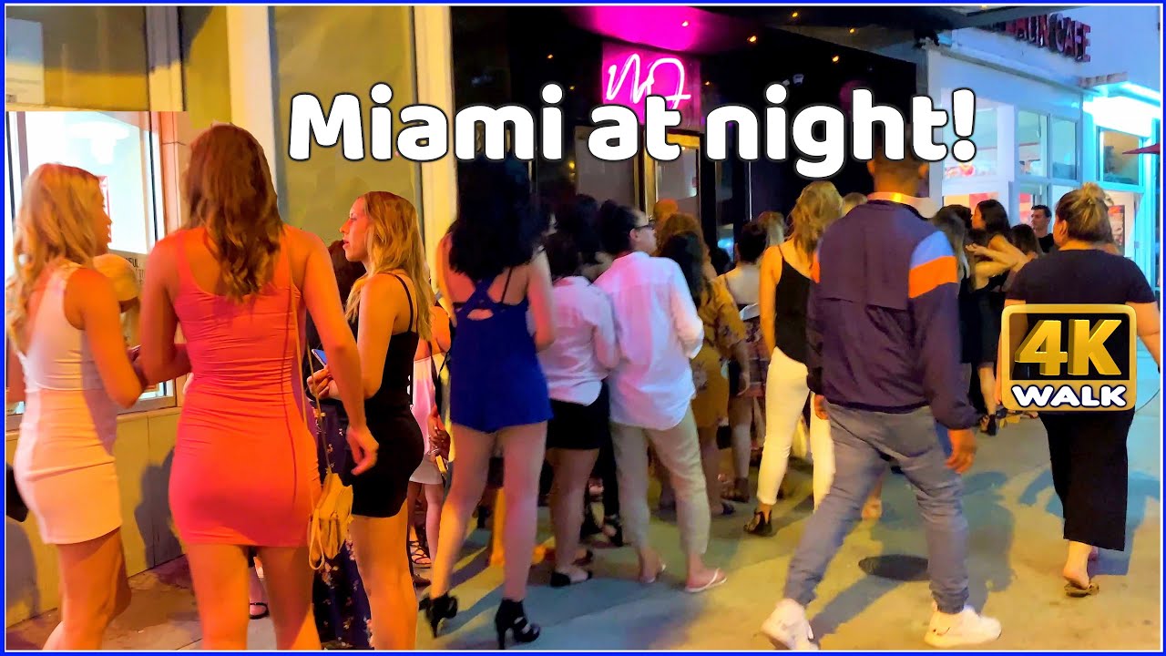 4K WALK Miami Beach 4k VIDEO South Beach Florida documentary - YouTube