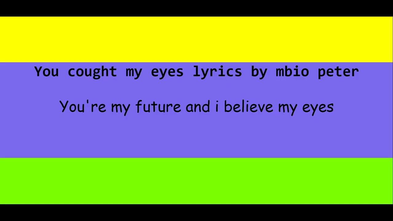 Judy Boucher You Cought My Eyes Youtube 9507