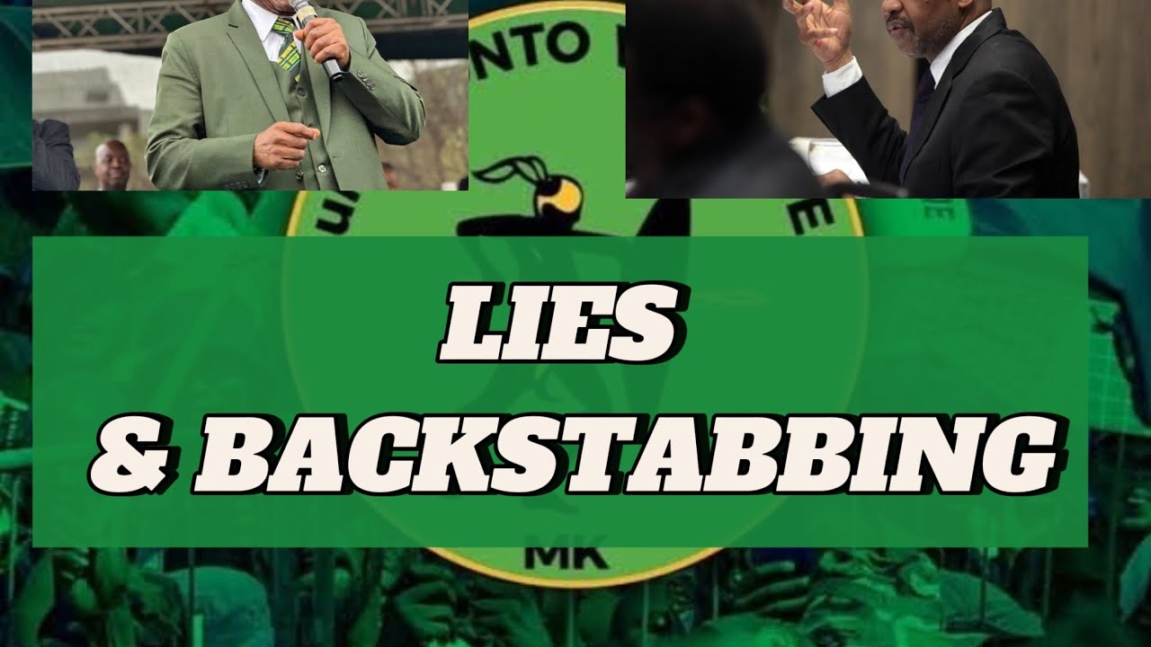 MCDONALD MATHABE SAYS MK WAS FORMED TO SAVE ANC. HE SAYS PRES. ZUMA AND ...