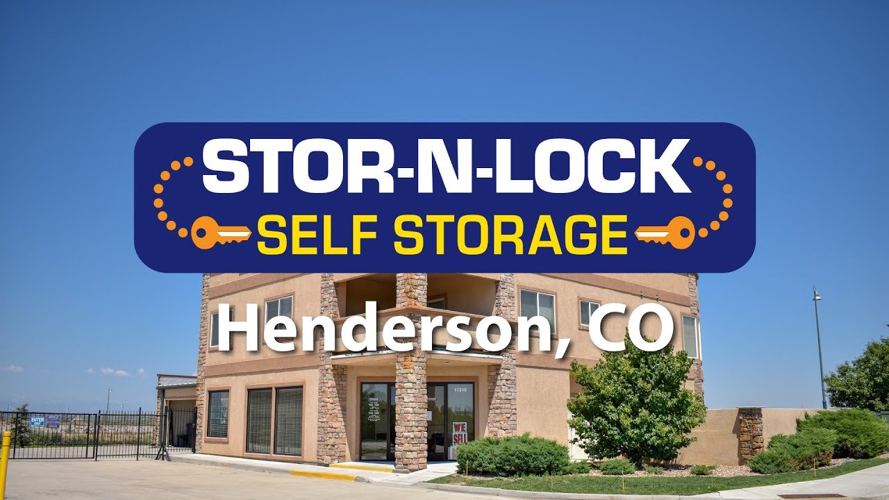 Storage Units in Henderson, CO - STOR-N-LOCK Self Storage - YouTube