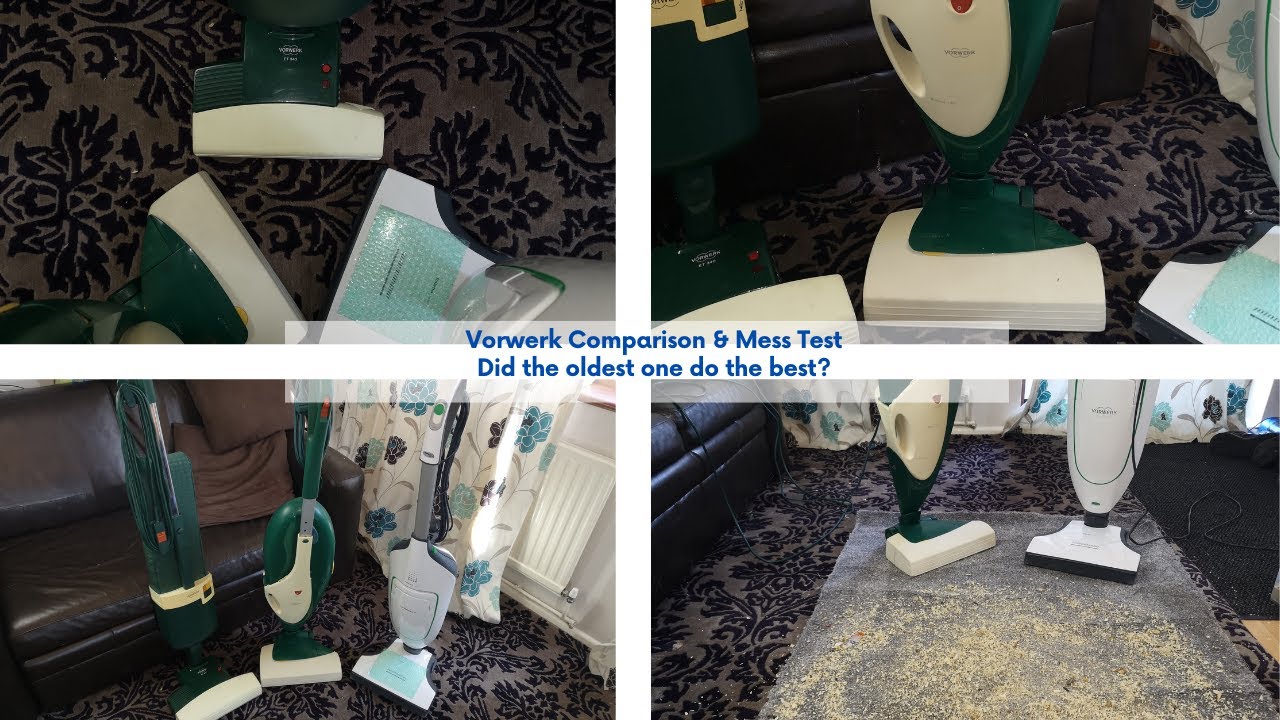 Vorwerk Kobold Vs Match! Old VK120 vs Middle Aged VK135 vs New ...
