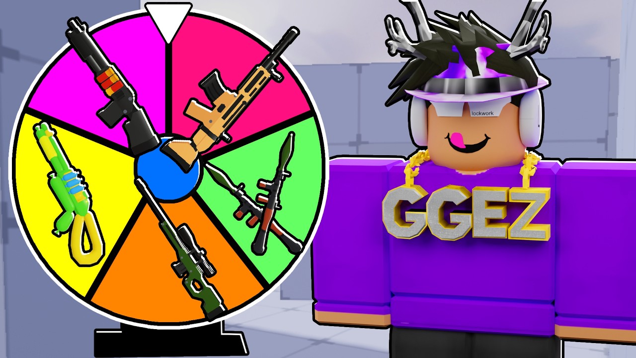 Rivals, But The Wheel Choses My Weapons! (Roblox) - YouTube