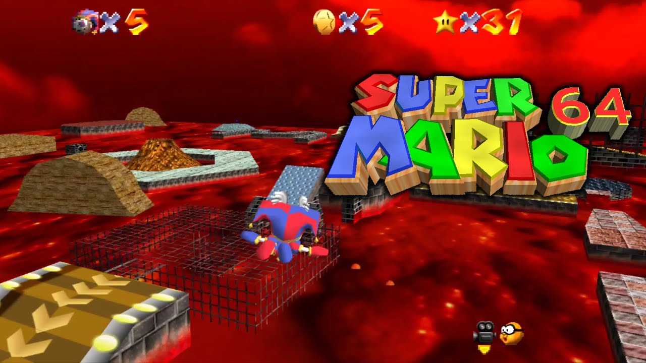 Super Pomni 64 The Amazing Digital Circus Mod HD Textures Full Screem ...