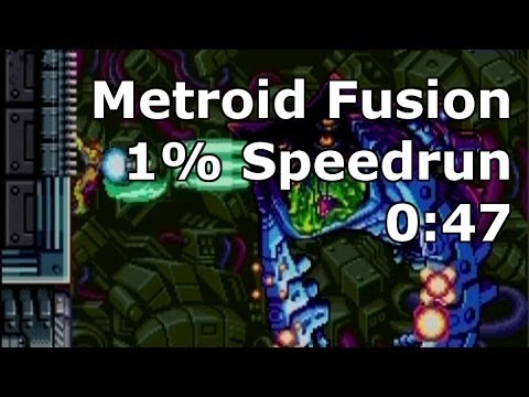 Metroid Fusion - 1% Speedrun in 0:47