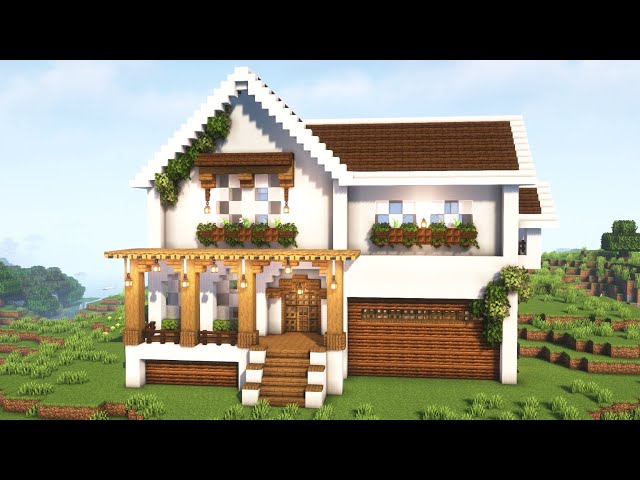 Coolest Minecraft White House