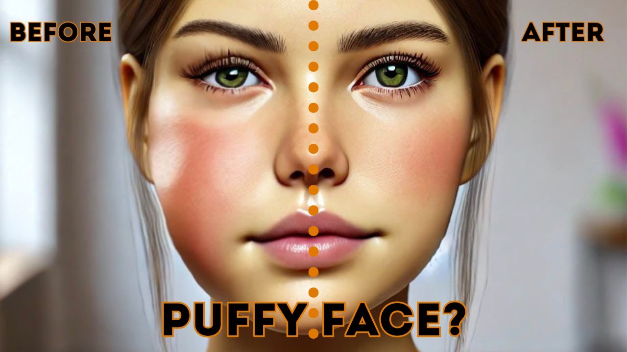 De-Puff Your Face in 8 Minutes: Look Fresh & Sculpted Fast! - YouTube