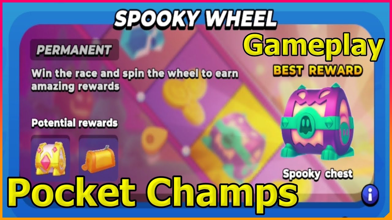 Best Pocket Champs Spooky Wheel Gameplay - YouTube