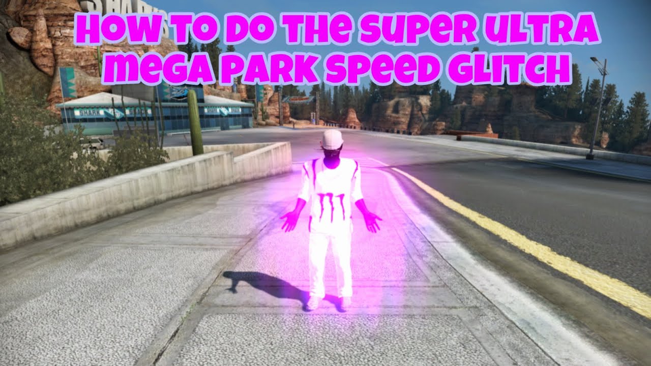 HOW TO DO THE SUPER ULTRA MEGA PARK SPEED GLITCH - YouTube