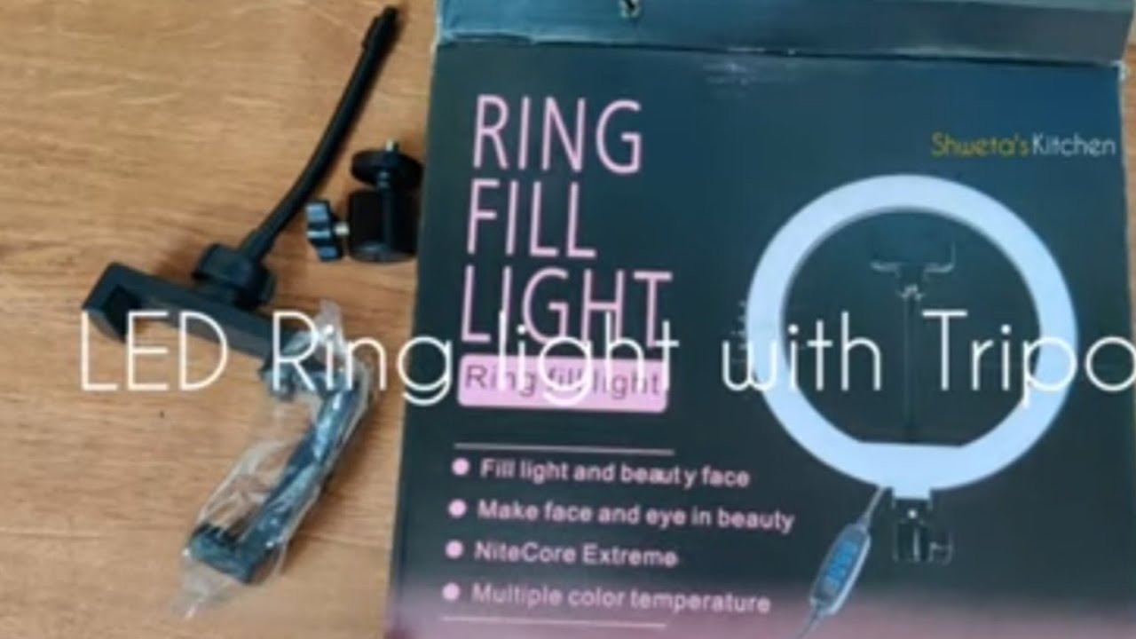 best quality ring light in India revenue Pooja Tiwari vlogs - YouTube