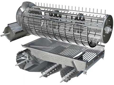 Axial Flow Combine Thresher Animation