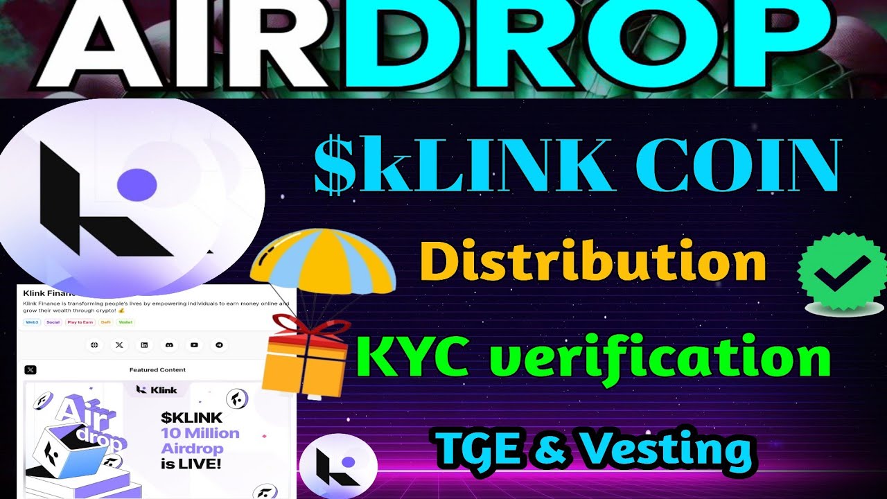 how to farm klink finance airdrop | klink wallet airdrop withdrawal | klink token new airdrop ...