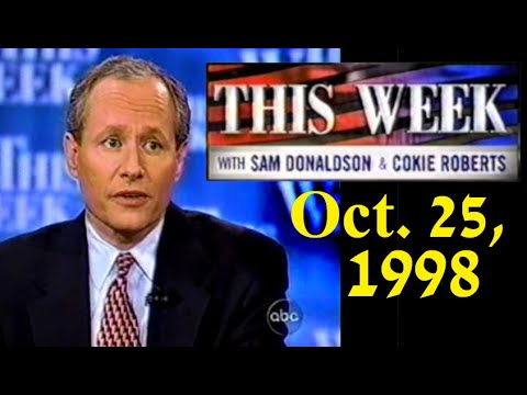 ABC - This Week - Oct. 25, 1998 Midterm Elections - YouTube