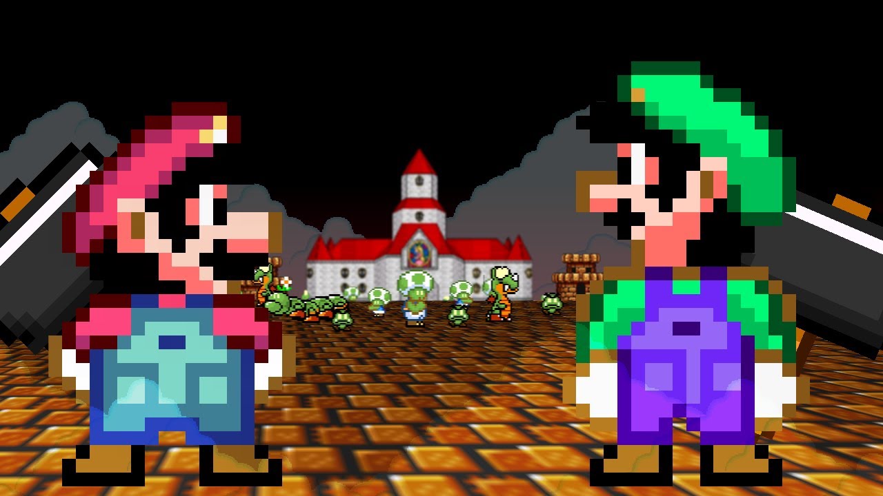 Mario and Luigi vs. Zombies - YouTube